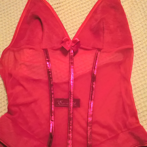 Yandy | Intimates & Sleepwear | Yandy Seductively Soft Red Teddy Nwt ...